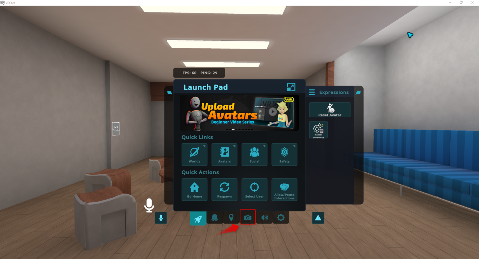 VRC初心者さん向け：デスクトップでの操作方法 – 猫ログ